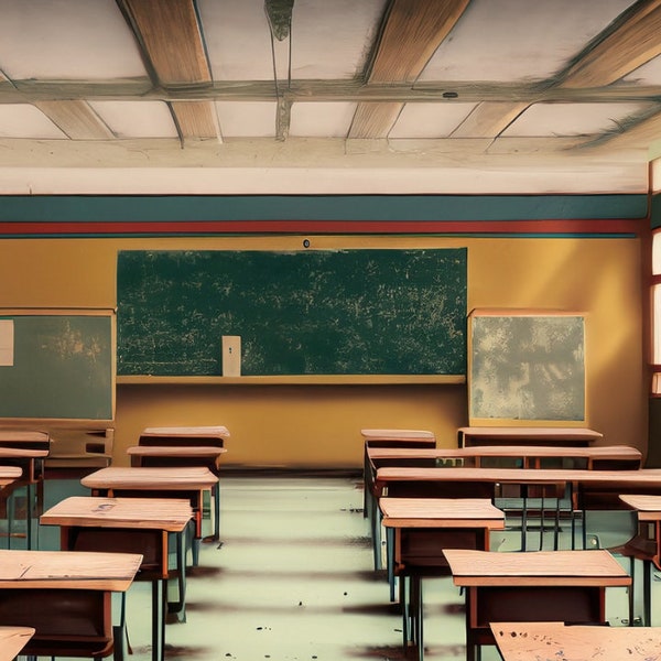 Virtual Classroom Background - Etsy