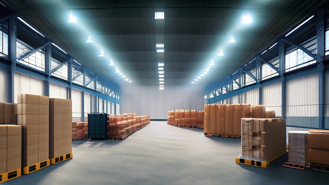 Warehouse - Instant Download High-quality Teams or Zoom Virtual Background for Remote and Work ...