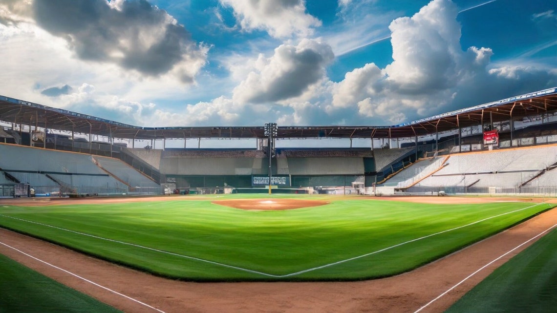 Baseball Field - Instant Download High-quality Teams or Zoom Virtual ...