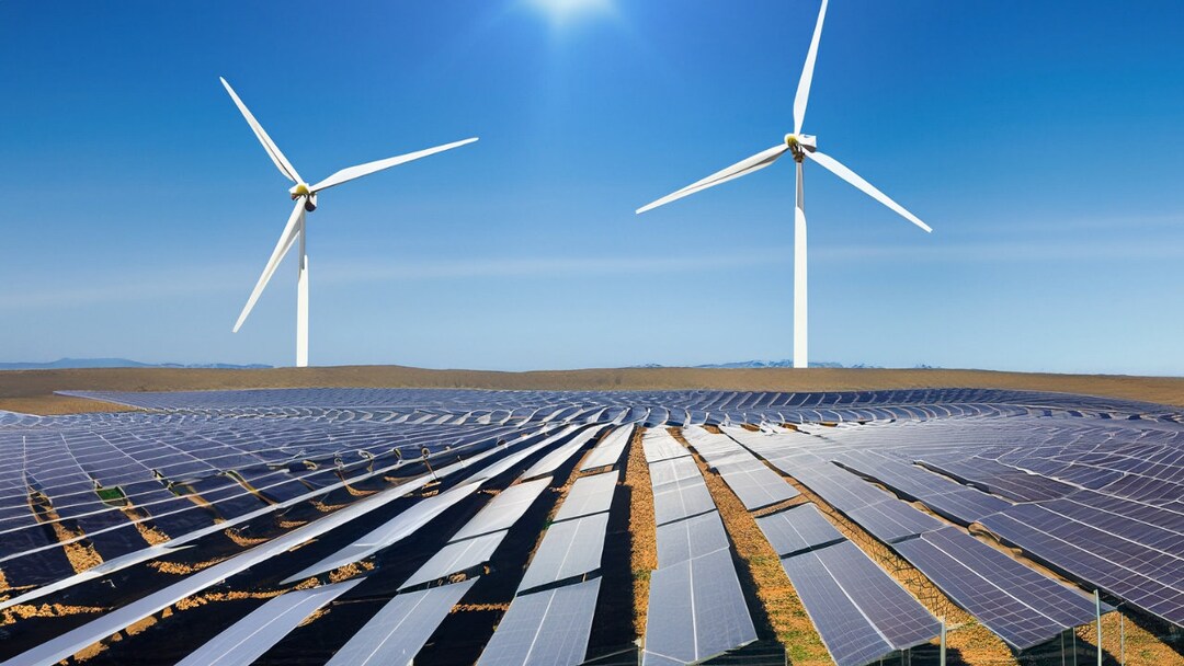 Solar Panels and Wind Turbines - Instant Download High-quality Teams or ...