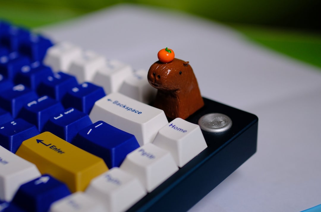 Capybara Artisan Keycap / Cute Keycaps / Animal Keycaps / Amazing Gift ...