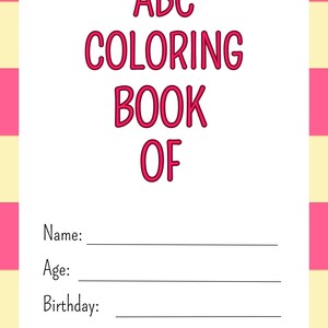 52 Printable Coloring Pages for Kids, Abc Coloringbook Abc, Coloring ...