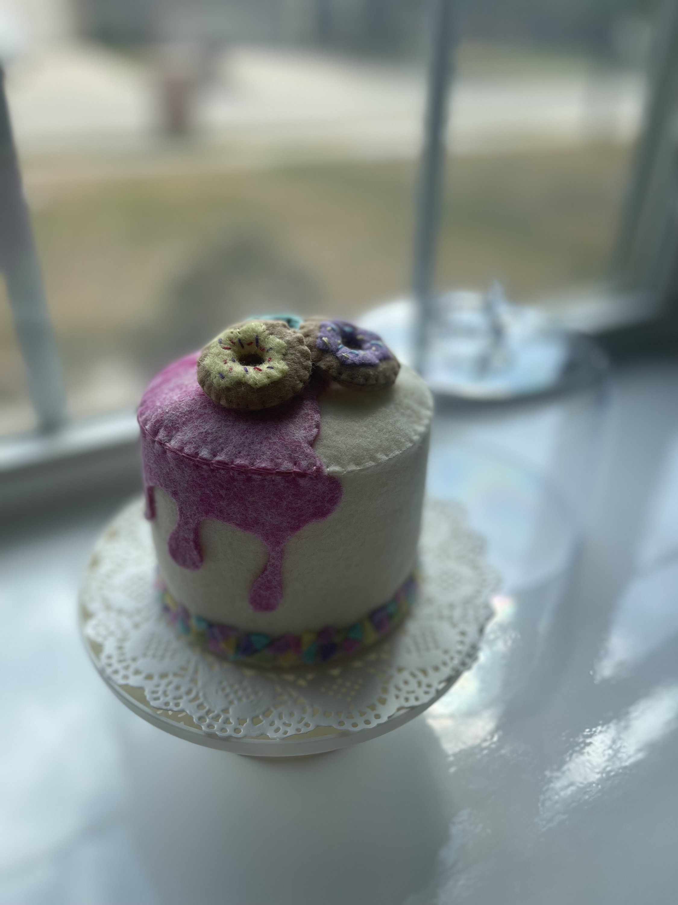 Doughnut Felt Cake /felt Cake /doughnut Felt Pastry /felt - Etsy