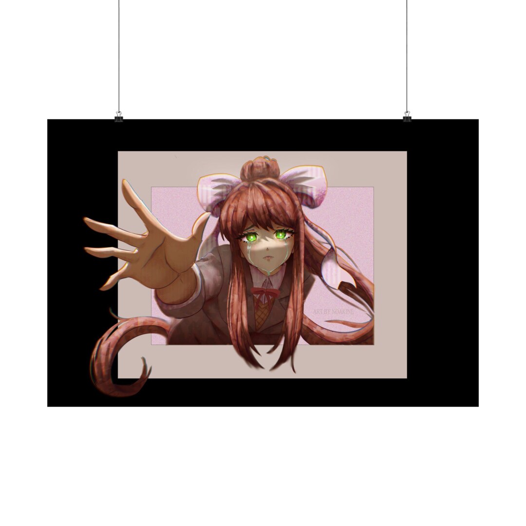 Monika Poster DDLC - Etsy