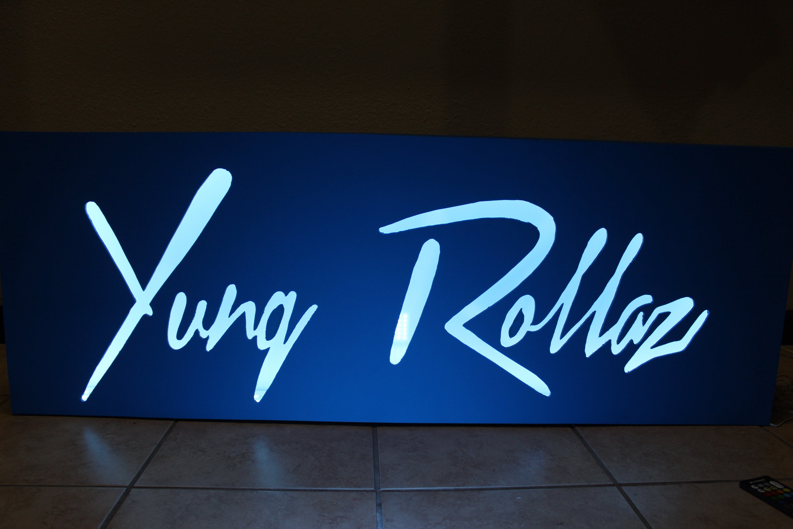 Custom LED Wooden Signs - Etsy