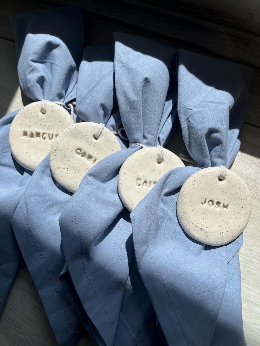 Ceramic Name Tags - Etsy