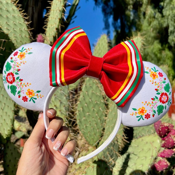 Mexican Minnie Mouse Ears - Etsy