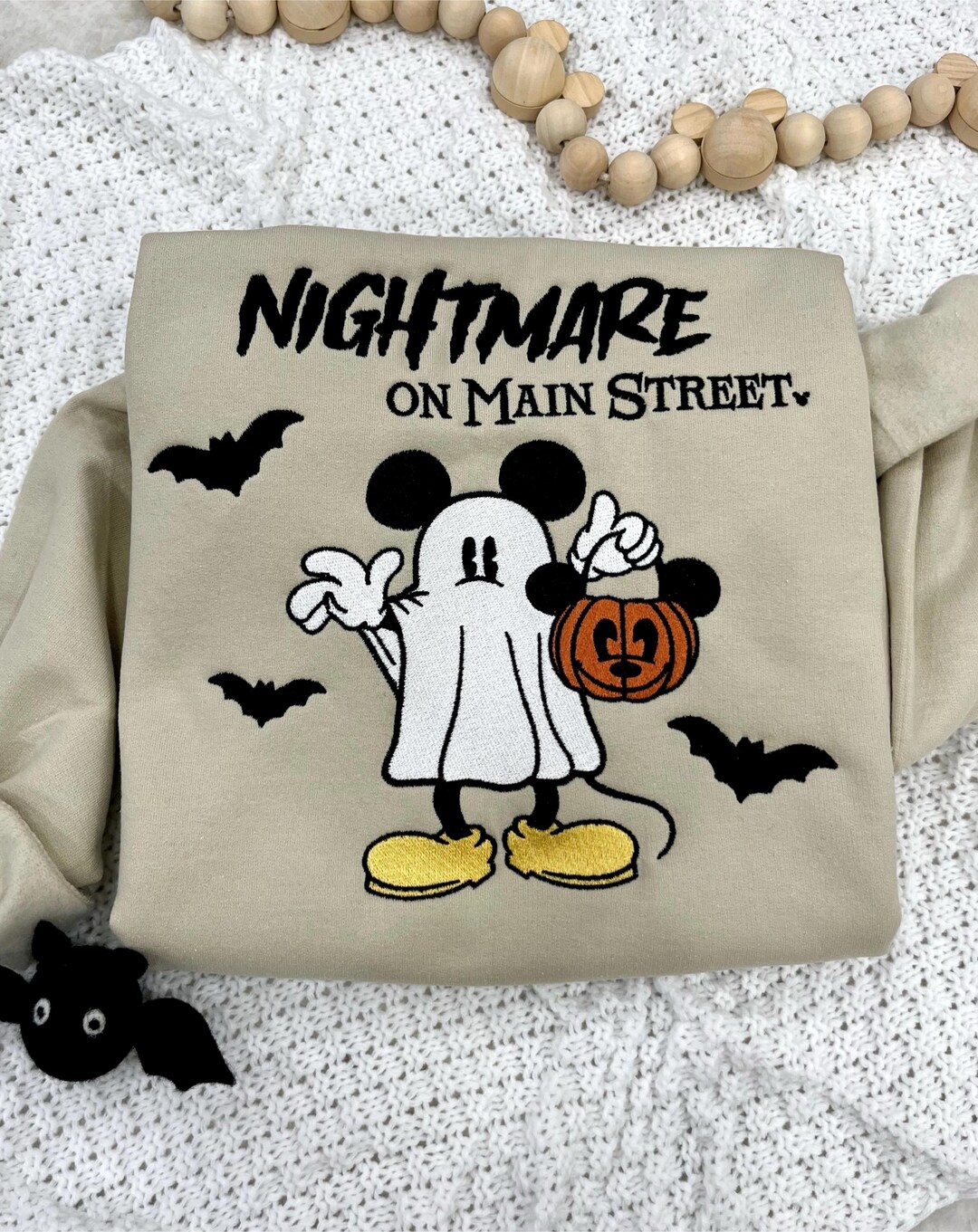 Spooky Mr. Mouse, Mickey Mouse Inspired, Halloween, Season, Sweater ...