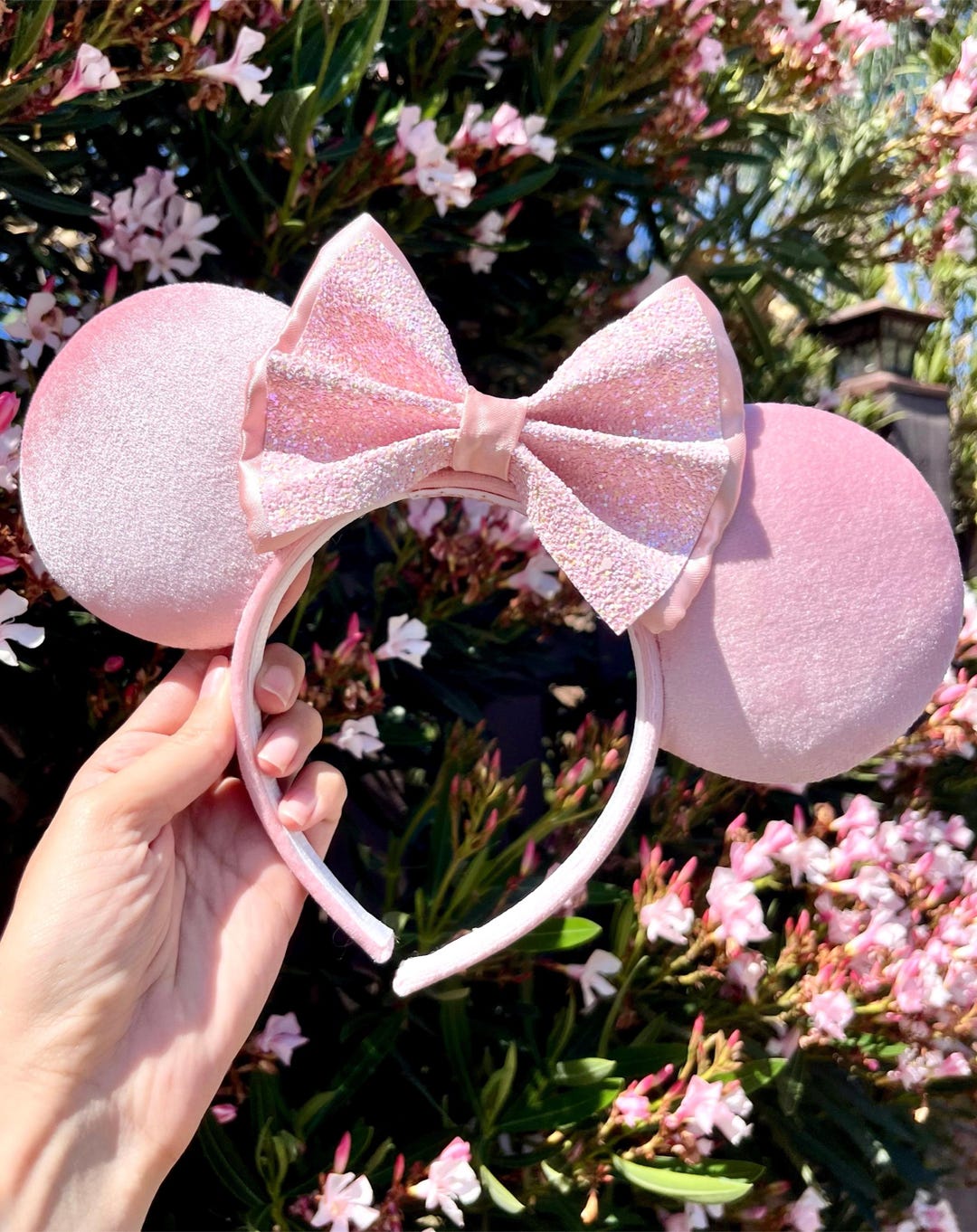 Minnie Mouse Inspired Ears, Cotton Candy, Mouse Ears, Theme Park Ears ...