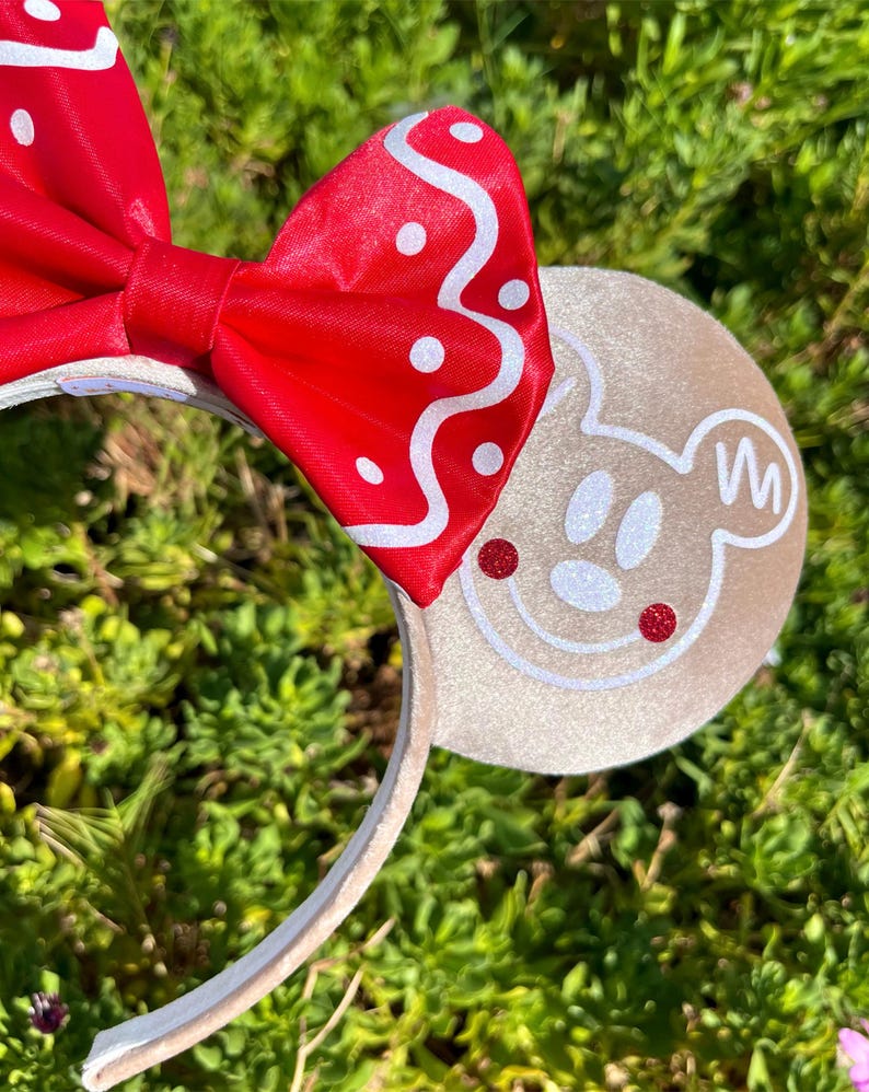 Gingerbread Mouse Ears, Mickey Mouse Inspired, Minnie Mouse Inspired ...