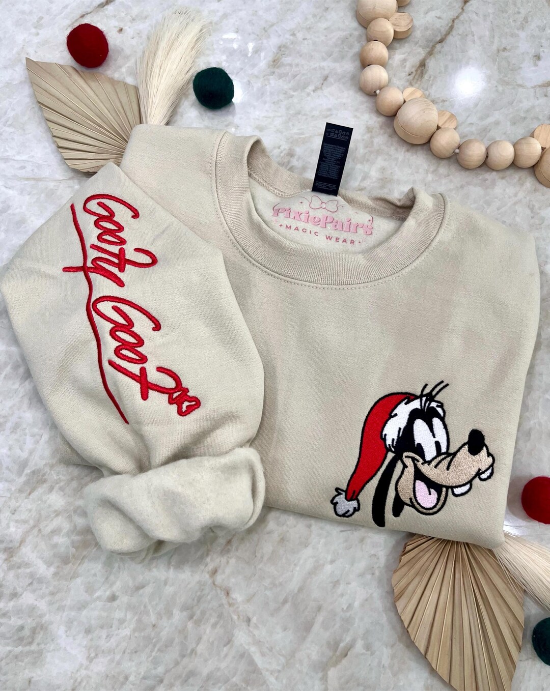Christmas Autograph Crewneck Mr. Goofster, Goofy Inspired, Christmas ...