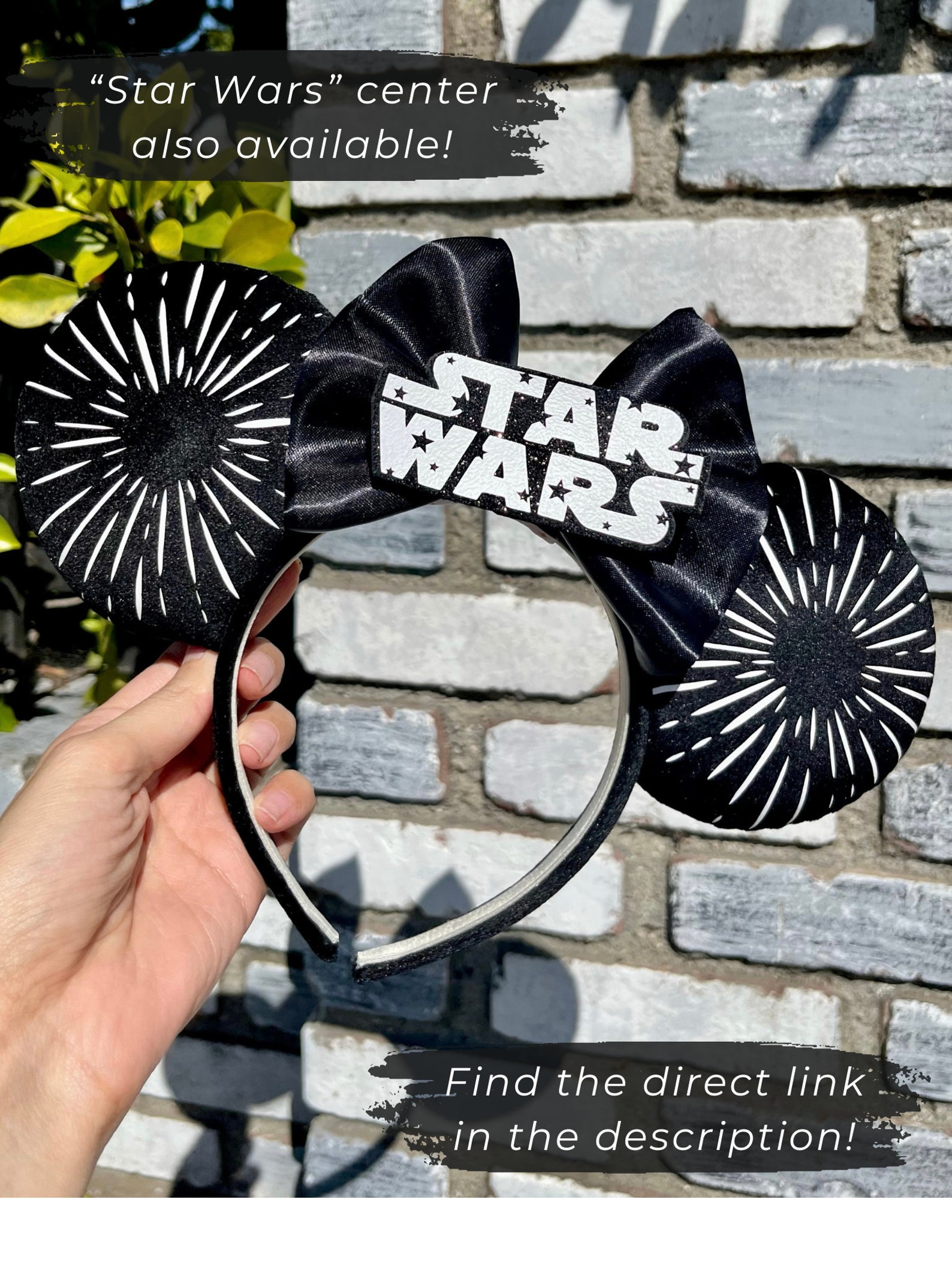 Darkside Due, Darth Vader Inspired Ears, Mouse Ears, Storm Trooper ...