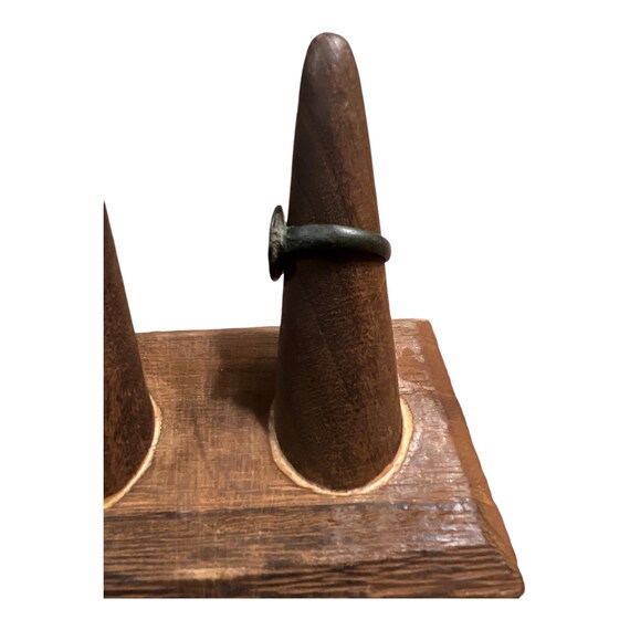 Ancient Roman Bronze Ring - The Evil Eye; 1st to 2nd … - Gem