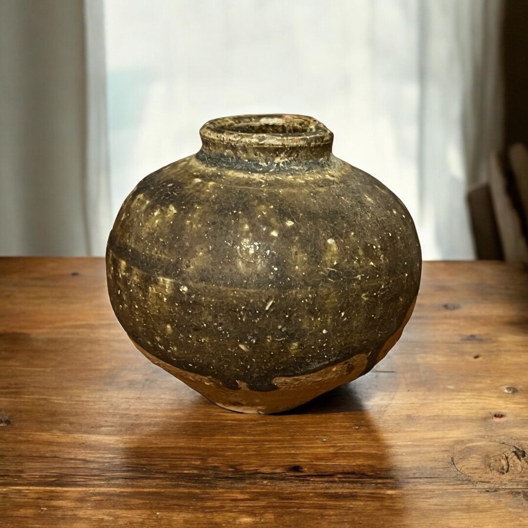 Ancient Chinese Ash Glazed Pot; Eastern Han Dynasty - Etsy