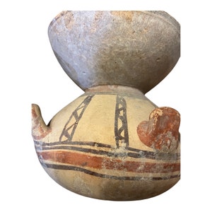 Ancient Daunian Pottery Funnel Krater; Ancient Italy Pottery - Etsy