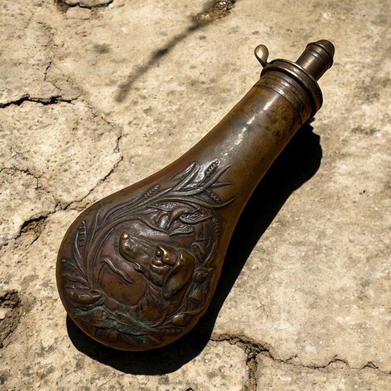 Powder Flask - Etsy