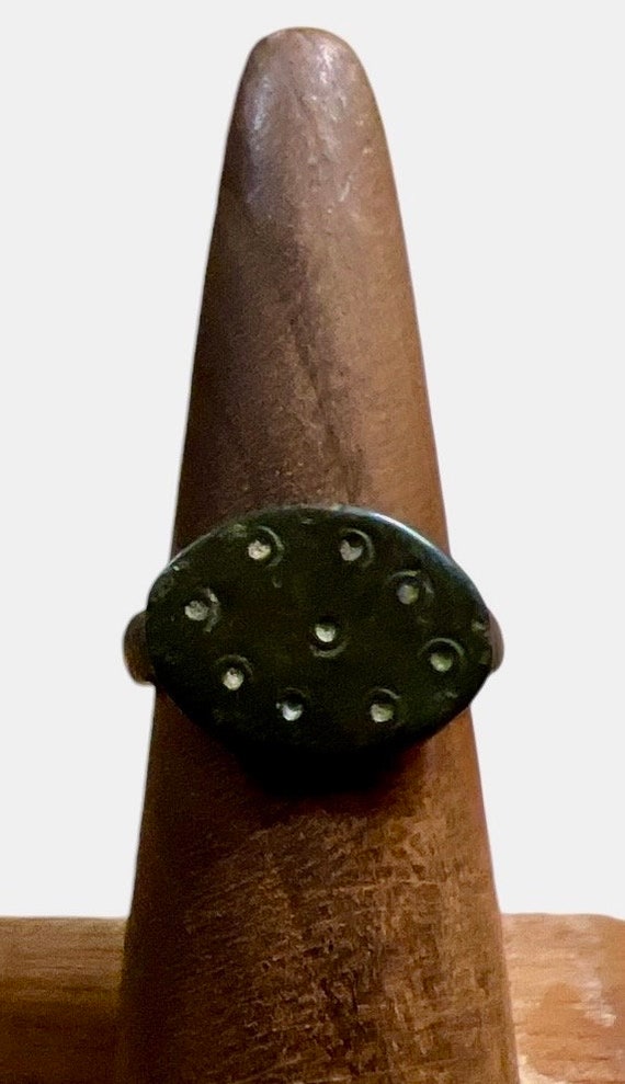 Ancient Roman Bronze Ring - The Evil Eye; 1st to 2nd … - Gem