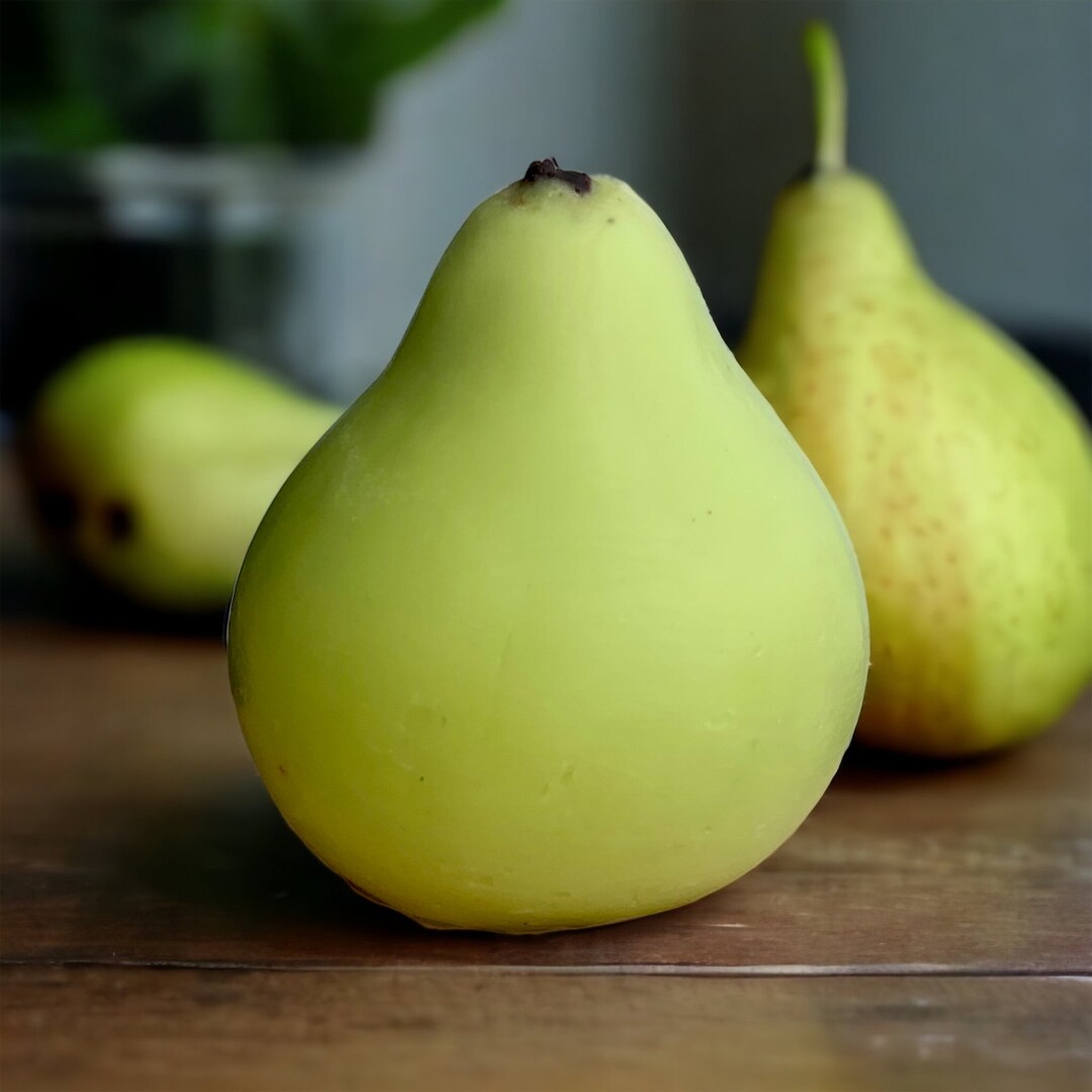 Pear Wax Embeds, Wax Pear, Wax Embeds, Pear Embeds, Fake Pear, Wax ...
