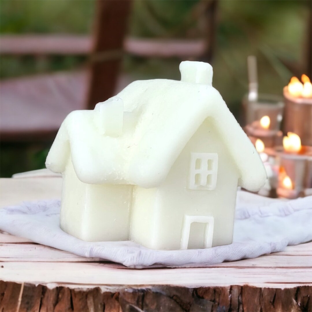 Mini House Wax Embeds, Wax Embeds, Wax House, Christmas Embeds, House ...