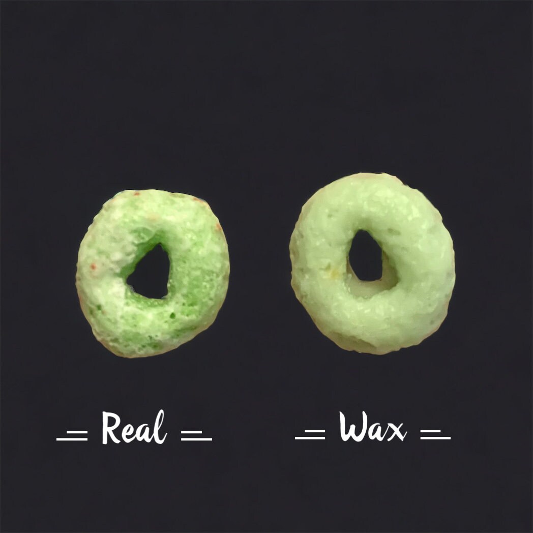 Apple Cereal Wax Embeds Wax Cereal Cereal Embeds Wax - Etsy