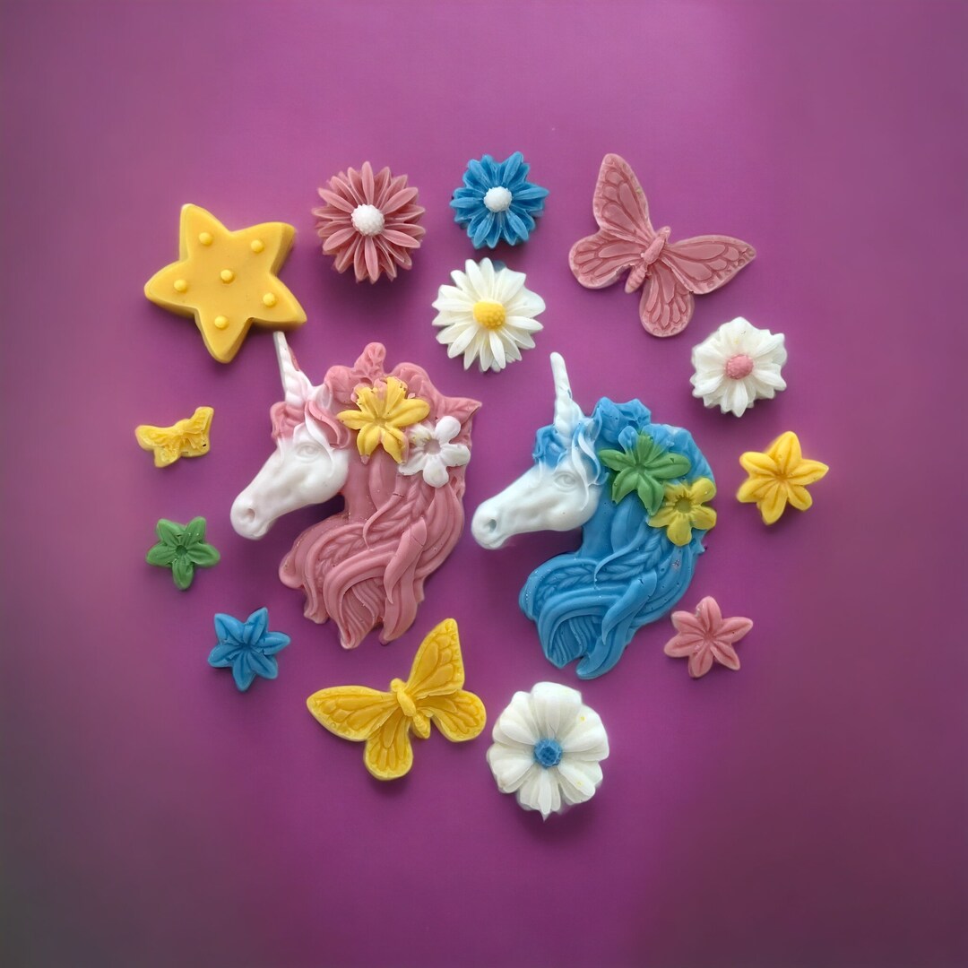 Unicorn Magic Wax Embed Set, Wax Embeds, Wax Unicorns, Unicorn Wax ...