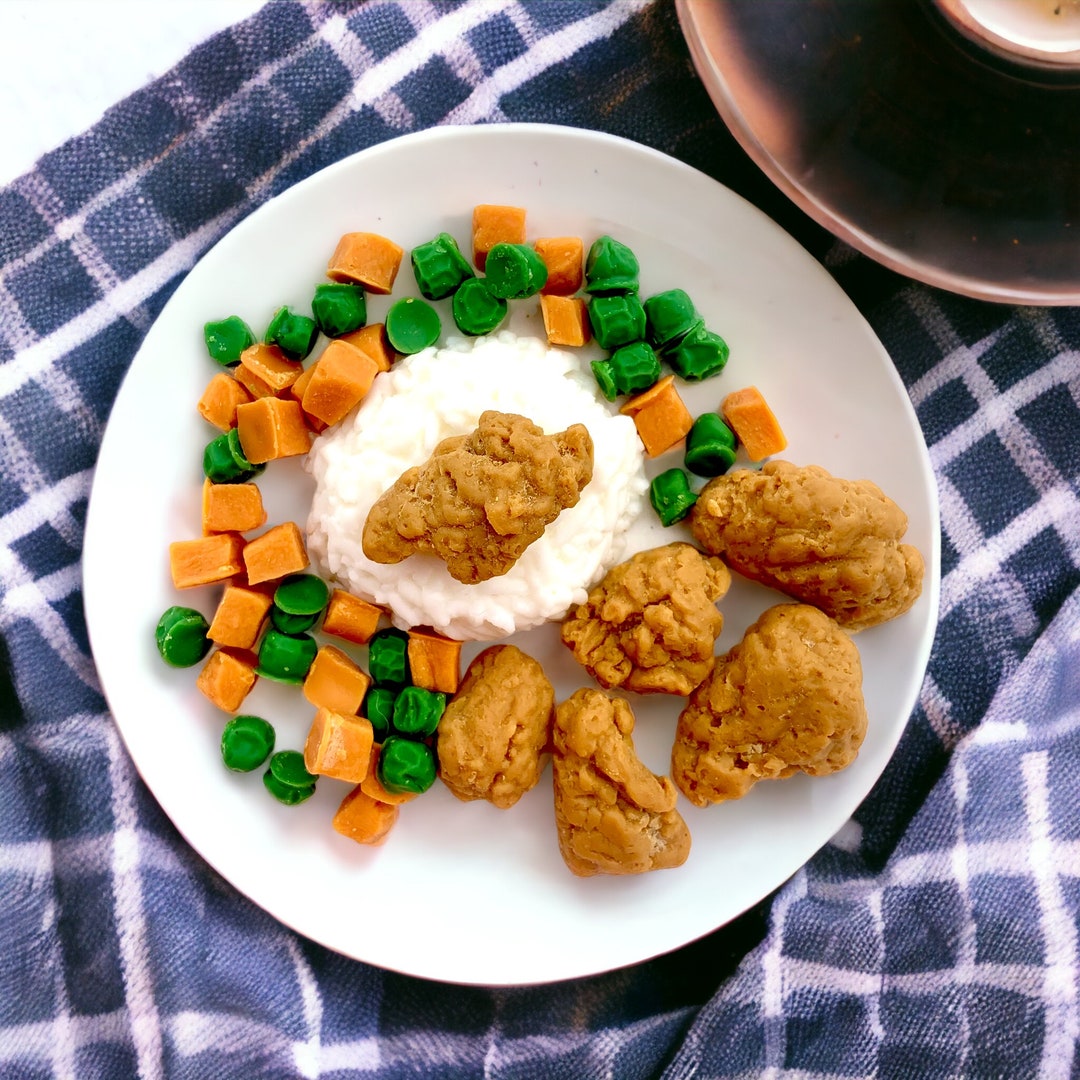 Winner Chicken Dinner Wax Embed Set, Wax Embeds, Wax Food, Wax Chicken ...