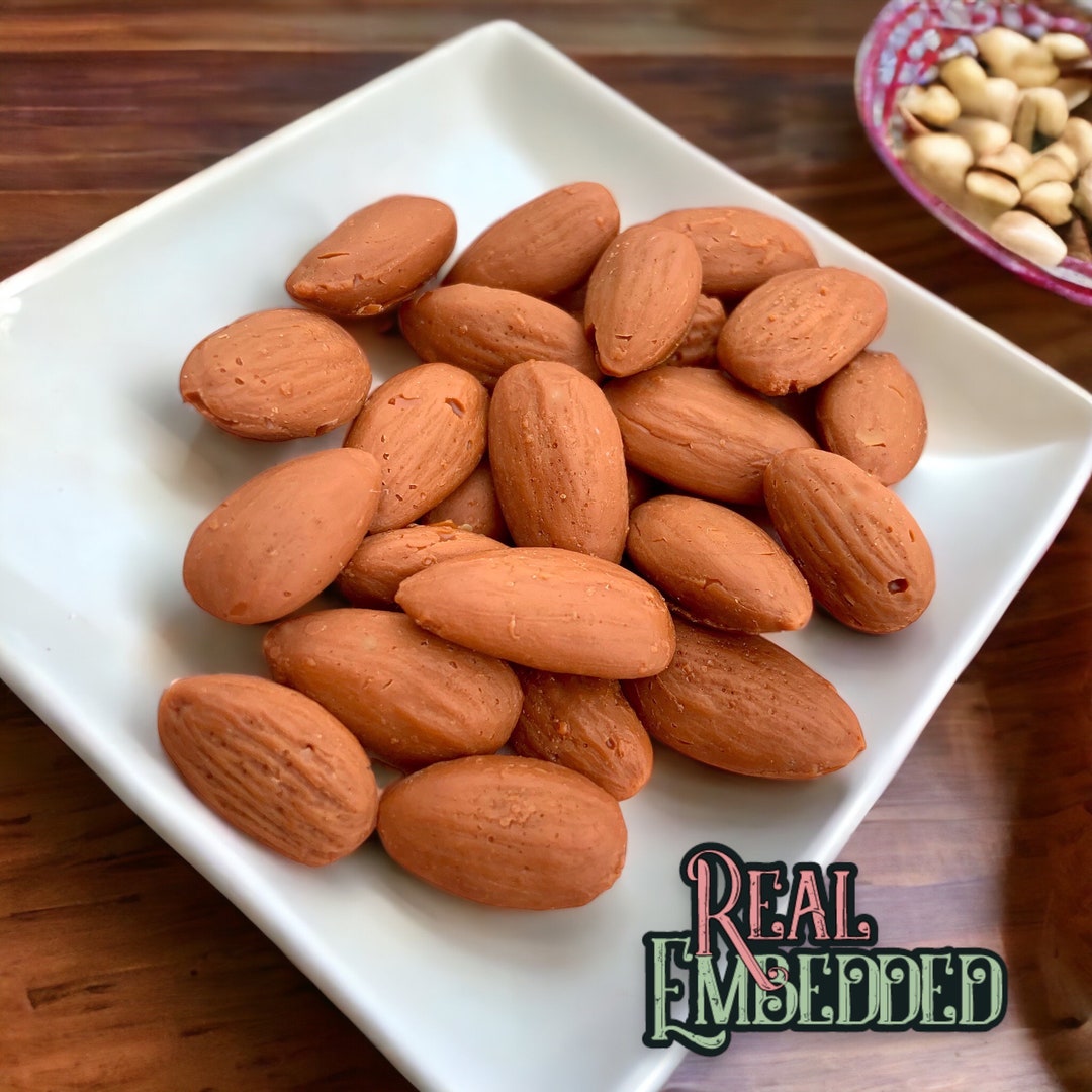 Realistic Almond Wax Embeds, Realistic Wax Embeds, Realistic Almonds ...