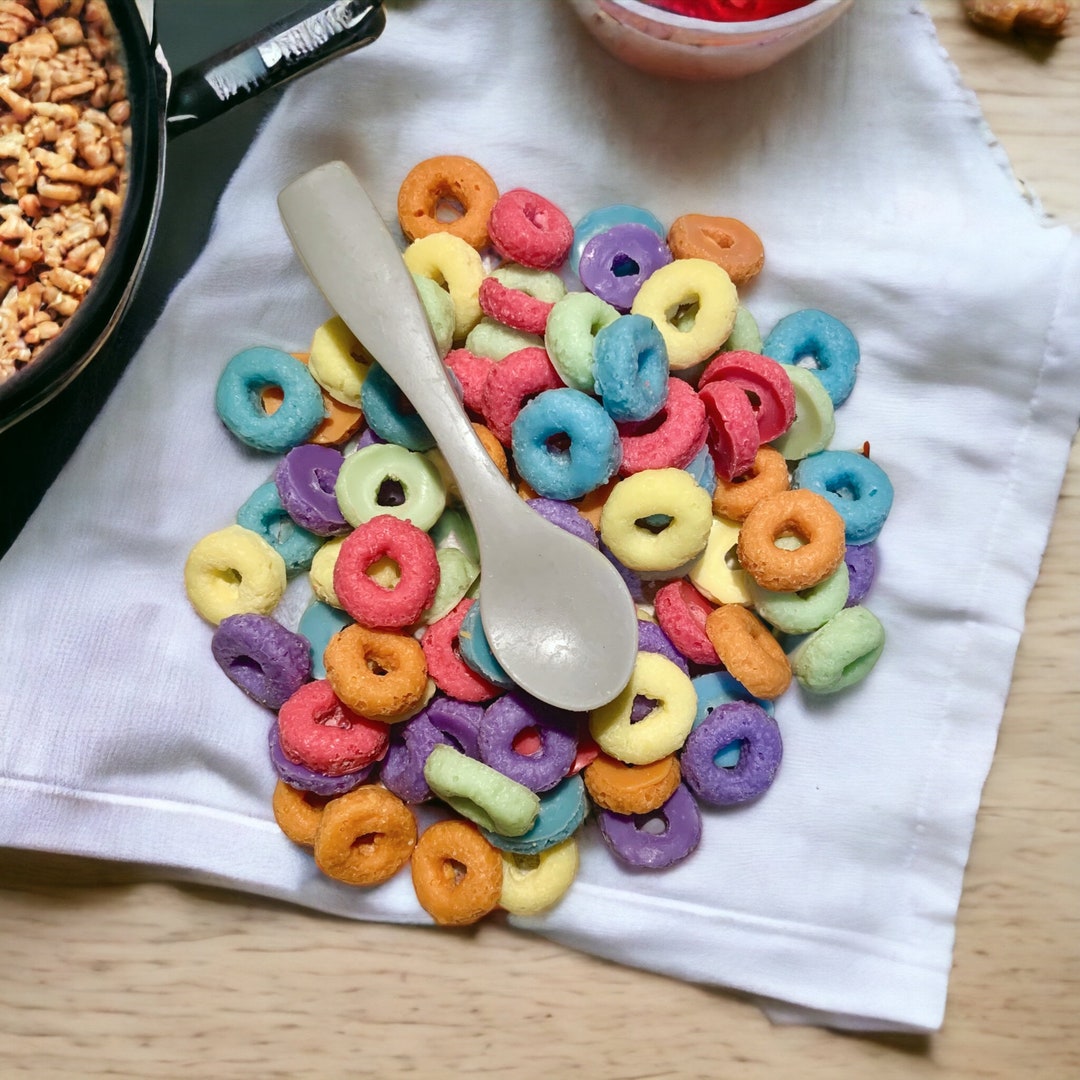 Fruit Loops Wax Embeds, Fruity Cereal, Wax Embeds, Food Embeds, Fake ...