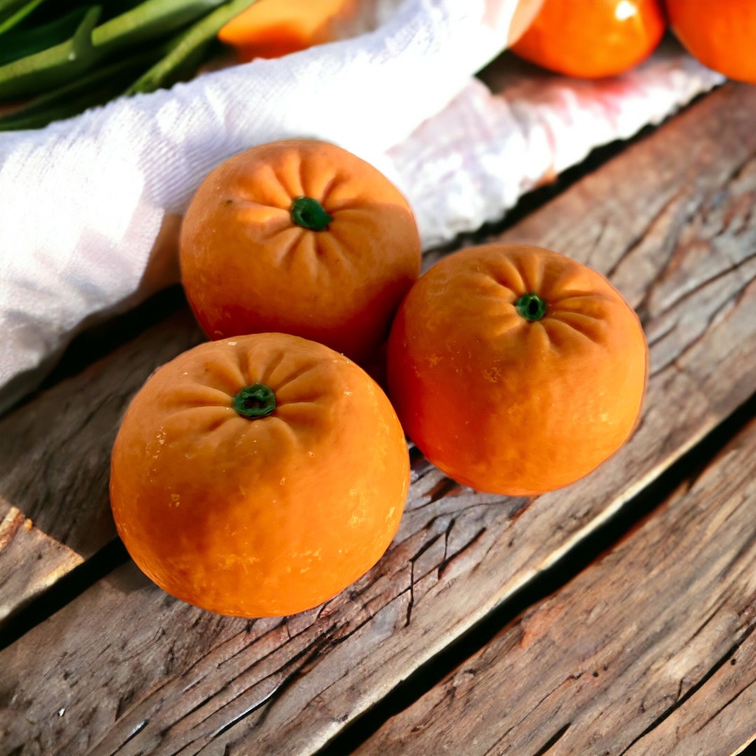 Whole Clementine Wax Embeds, Wax Orange, Wax Embeds, Orange Embeds ...
