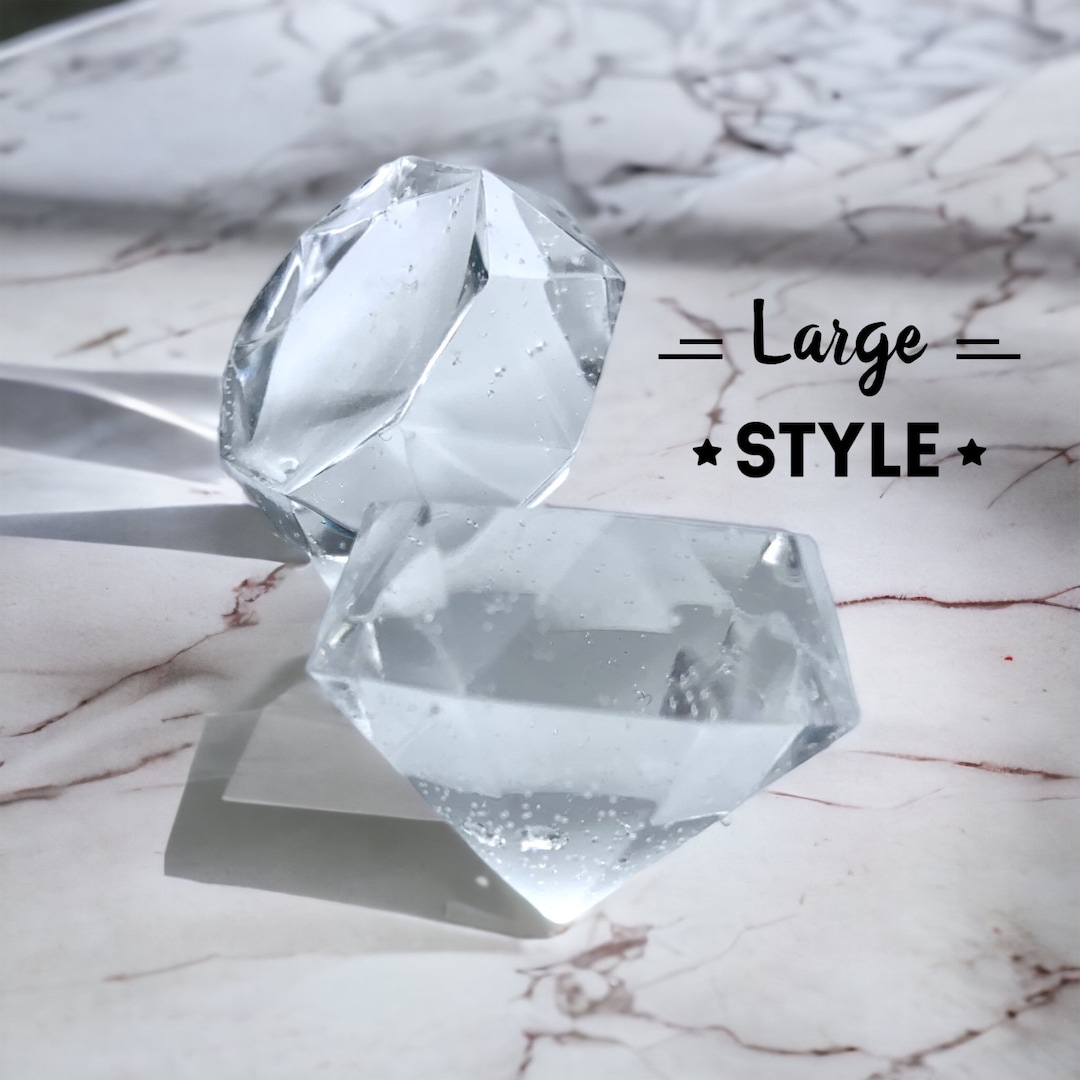 Diamonds Gel Wax Embeds, Diamond Embeds, Realistic Diamond Embeds, Fake ...