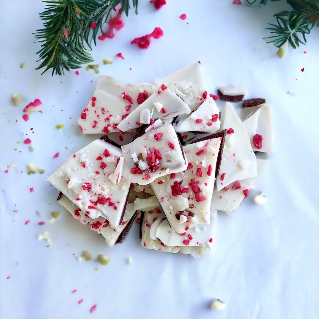 Peppermint Bark Wax Embeds, Wax Melts, Wax Embeds, Christmas Embeds ...