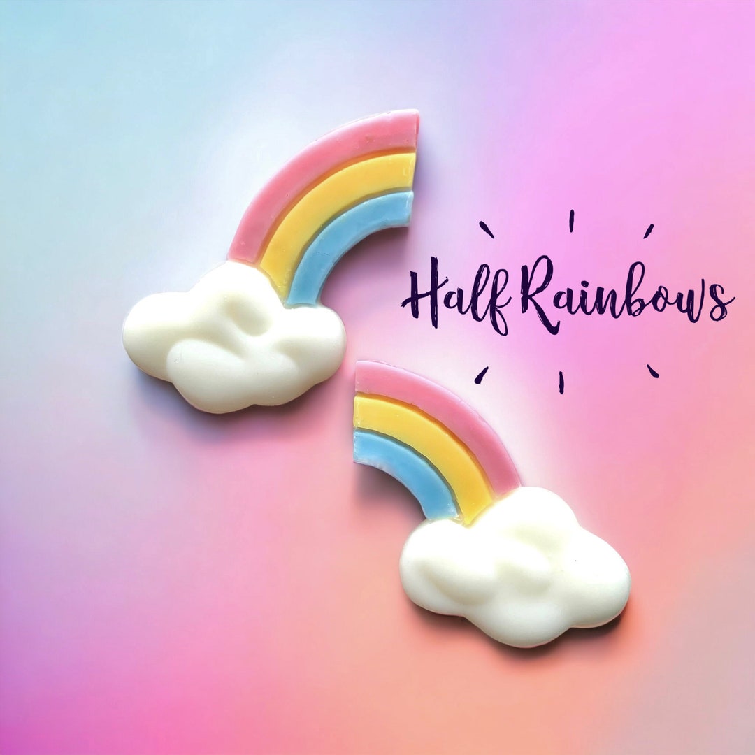 Half Rainbows Wax Embeds, Rainbow Embeds, Wax Rainbow, Fake Rainbows ...