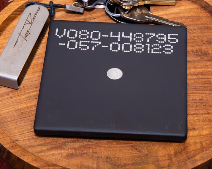 Space Shuttle Thermal Tile - Ceramic Tile Coaster - Matte Black ...