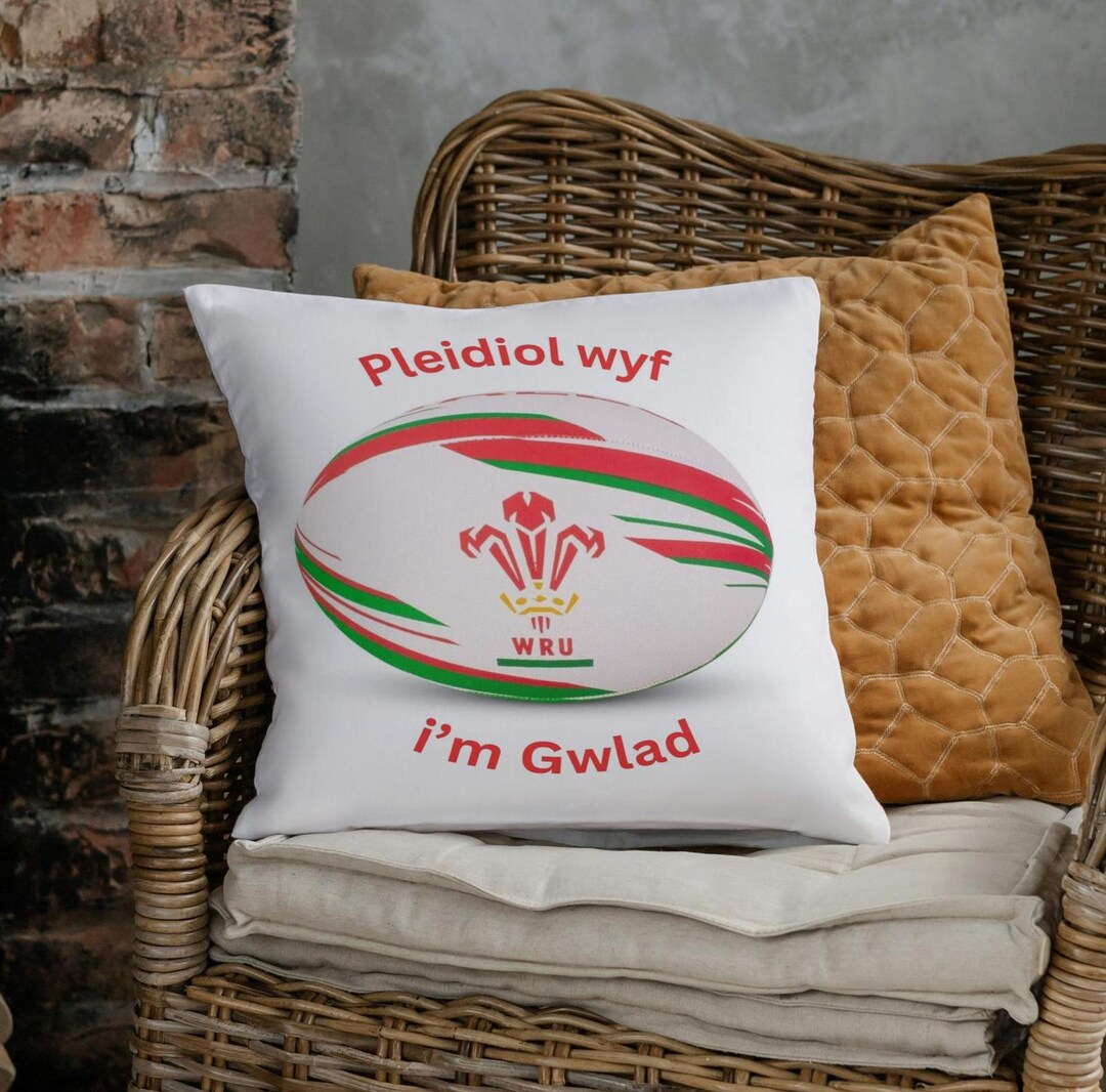 Welsh Rugby Cushion Panel 6 Nations - Etsy