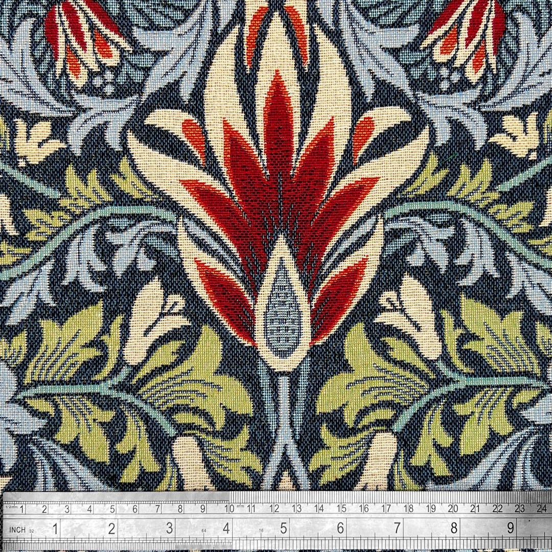 Custom Made to Measure Fully Blackout Lined Tapestry Curtains William ...
