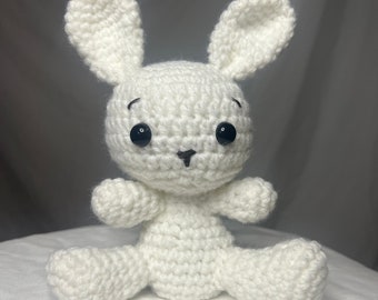 Crochet White Bunny - Etsy