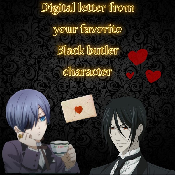 Black Butler - Etsy