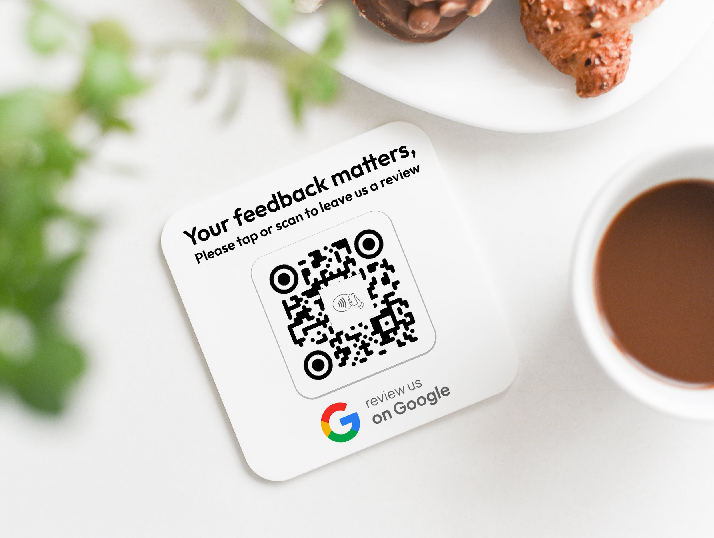 Mini NFC Google Tap to Review to Boost Your Online Presence, Mini NFC ...