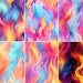 Abstract Fire Flames Patterns Seamless - Etsy