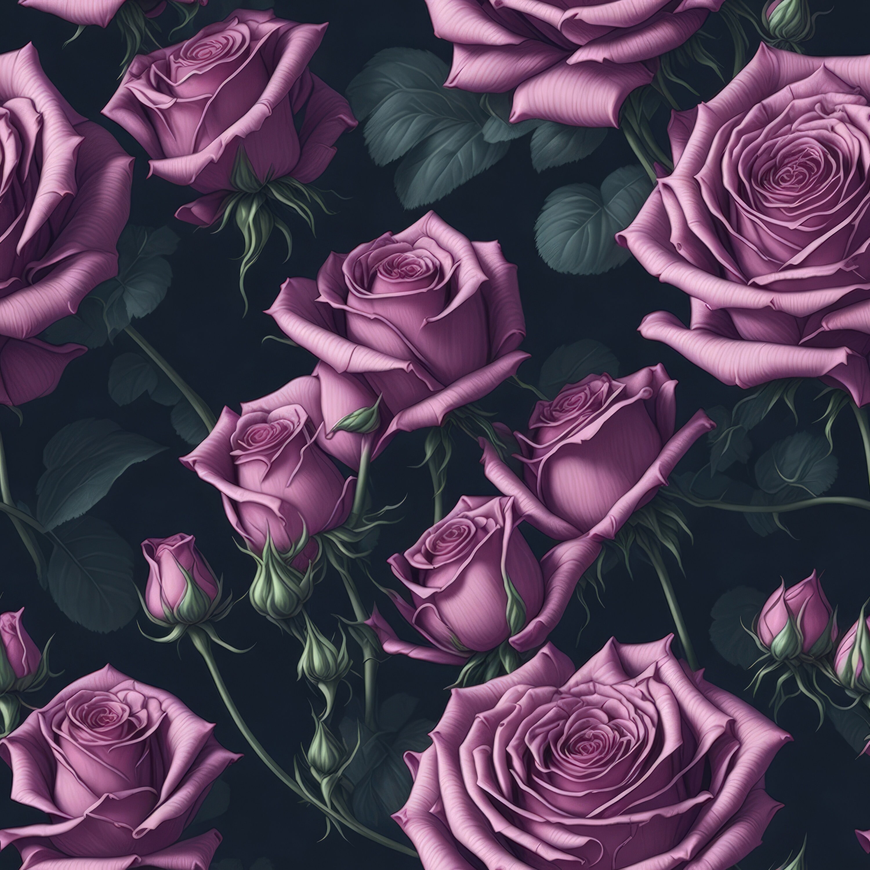 Abstract Pink Roses 16 Patterns Digital Paper seamless - Etsy