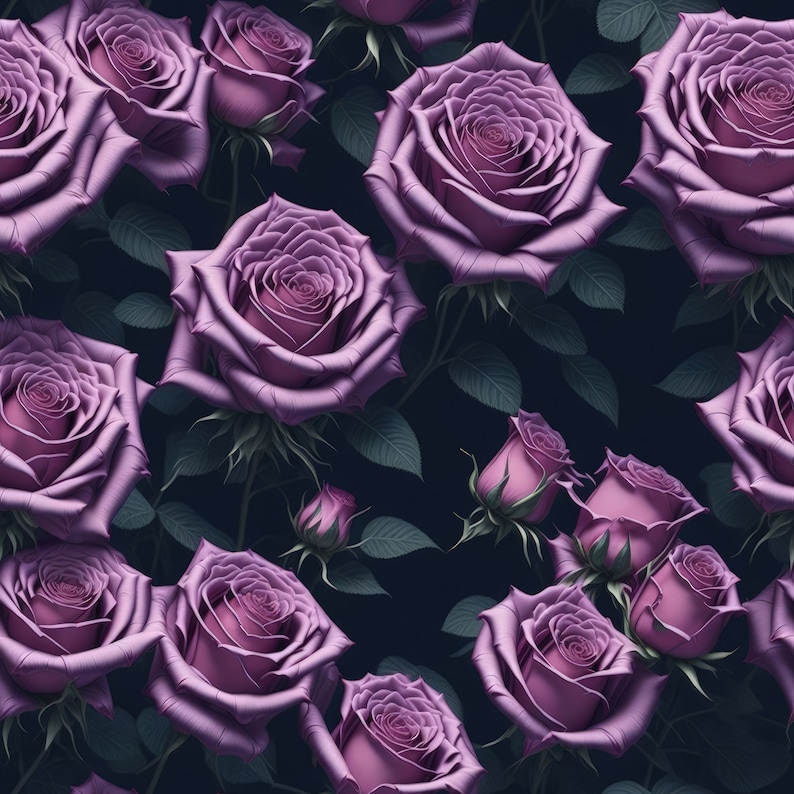 Abstract Pink Roses - 16 Patterns Digital Paper (seamless) - Etsy