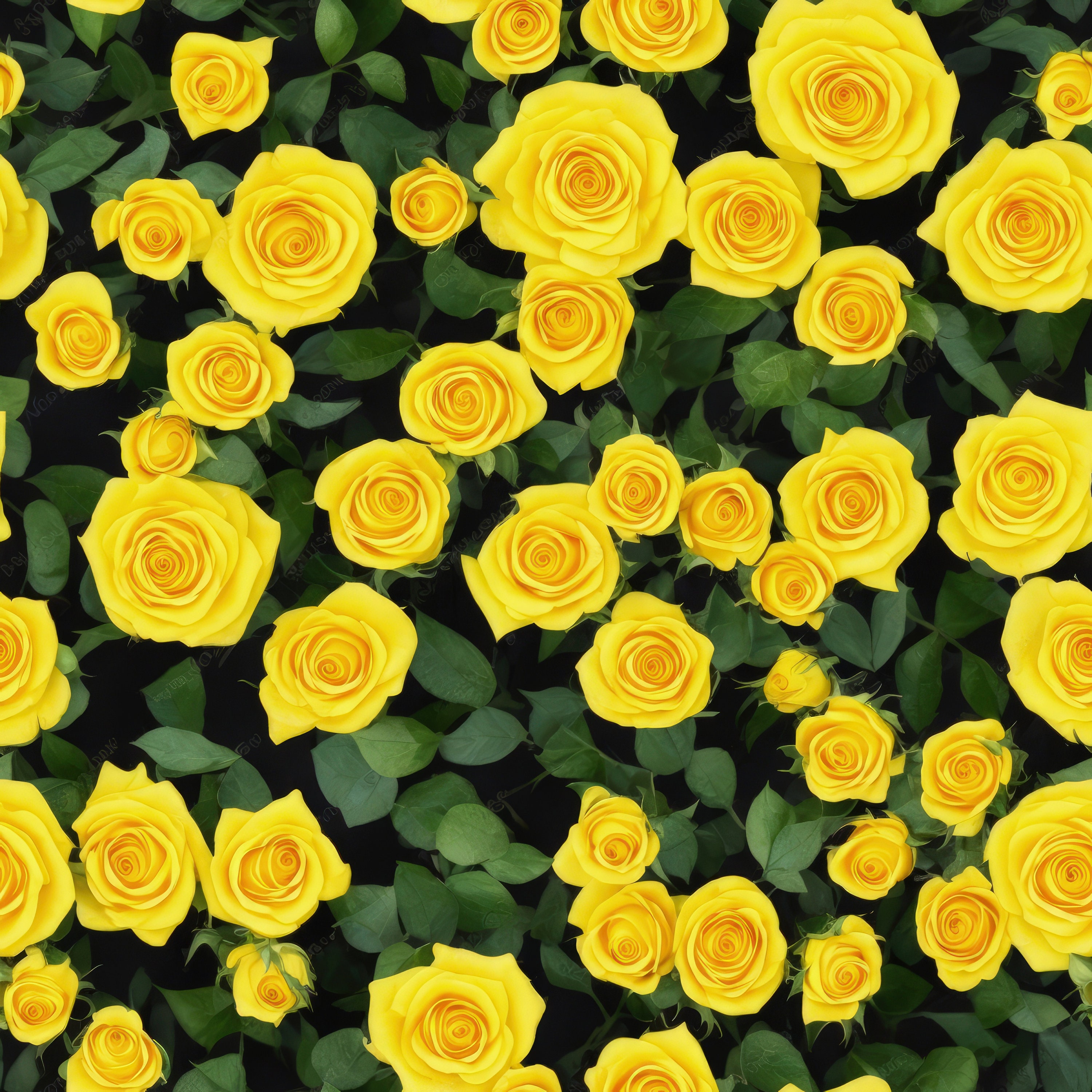 Yellow Roses 12 Pattern Digital Paper seamless - Etsy