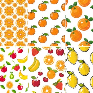 Fruit Illustration, Digital Download, PNG Files, Transparent ...