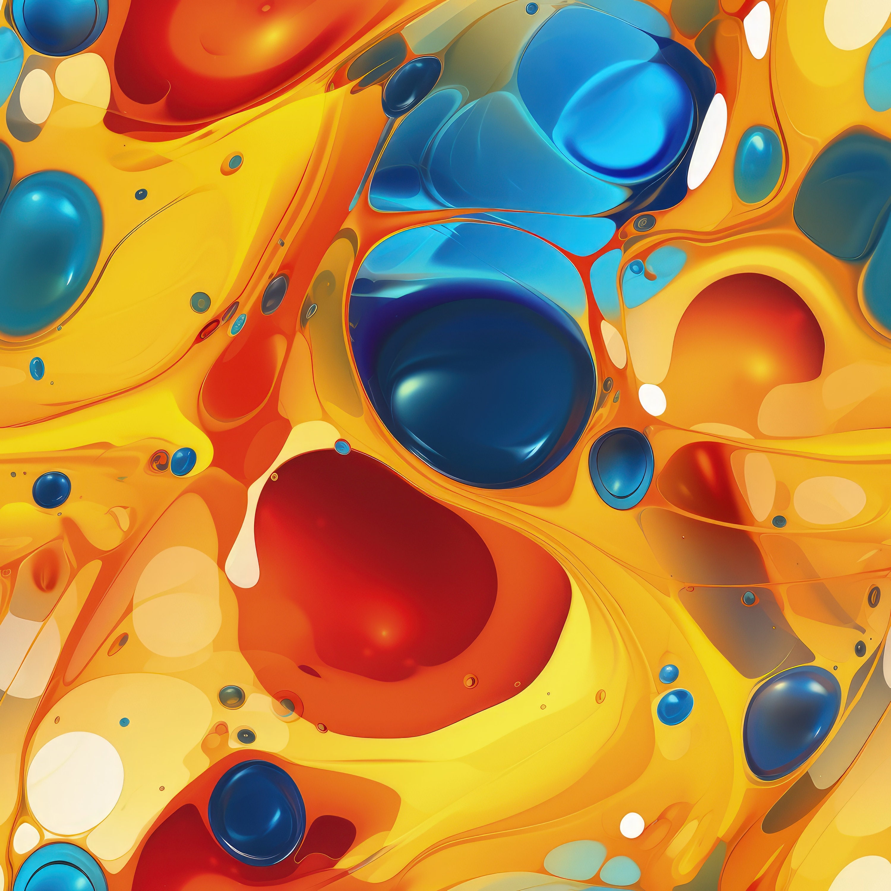 Abstract Oil and Water Mix, 20 Patterns, Seamless - Etsy