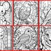 Stained Glass Coloring Pages Animal Theme 30 Designs Pack2 - Etsy
