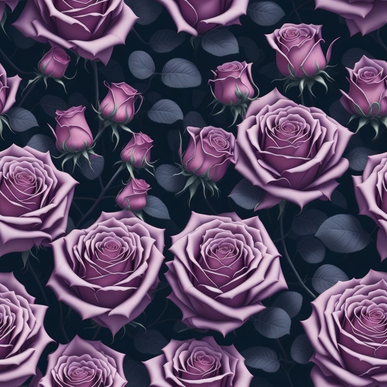 Abstract Pink Roses - 16 Patterns Digital Paper (seamless) - Etsy