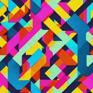 Abstract Shape Mashup - Digital Paper 20 Designs (seamless) Pack 2 - Etsy