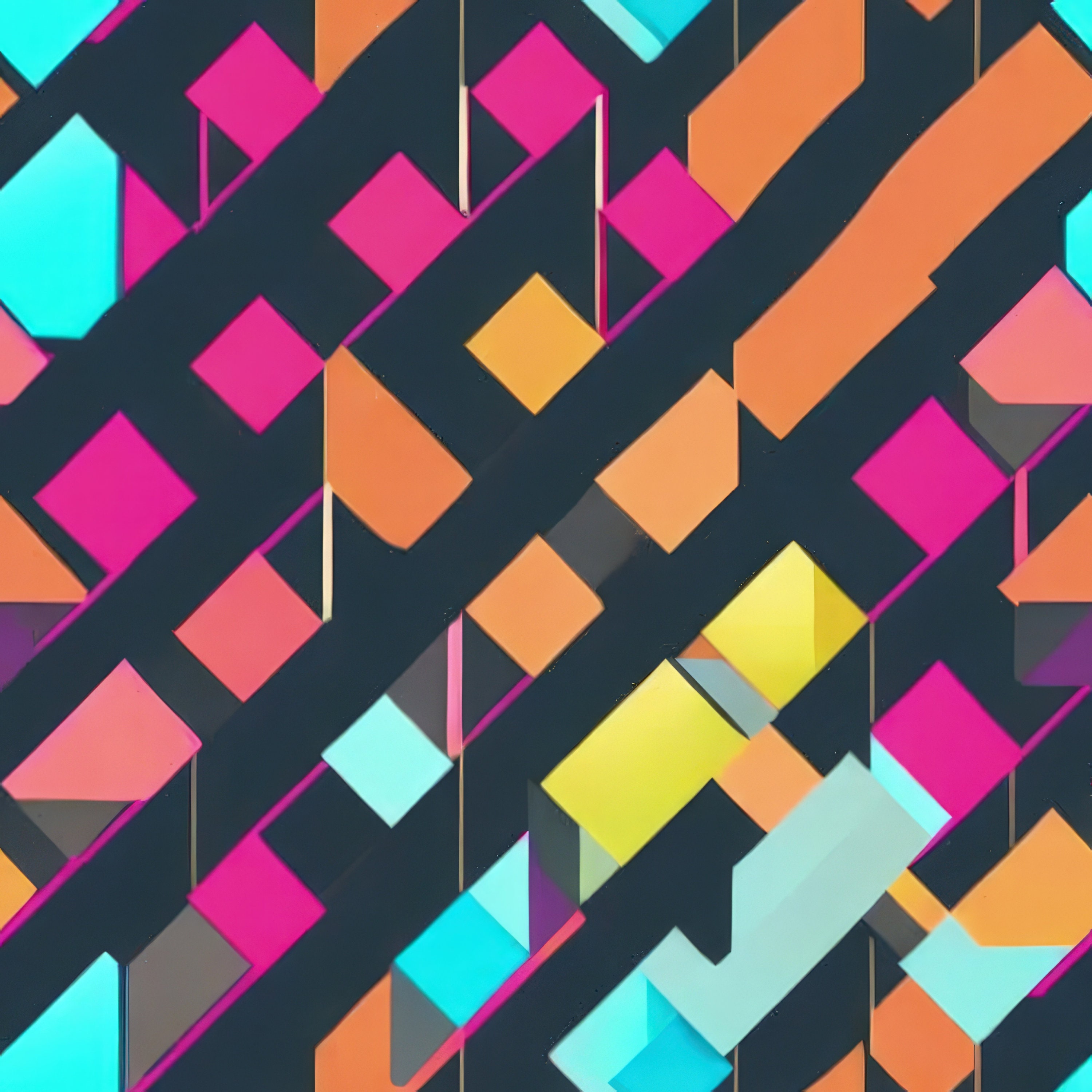 Abstract Shape Mashup - Digital Paper 20 Designs (seamless) Pack 5 - Etsy