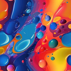 Abstract Oil and Water Mix, 20 Patterns, Seamless - Etsy