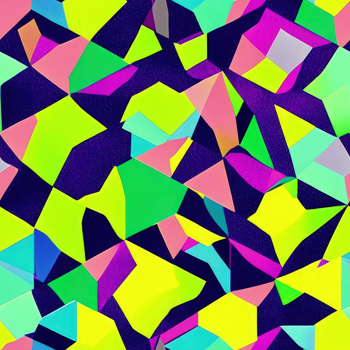 Abstract Shape Mashup Digital Paper 20 Designs seamless Pack 4 - Etsy